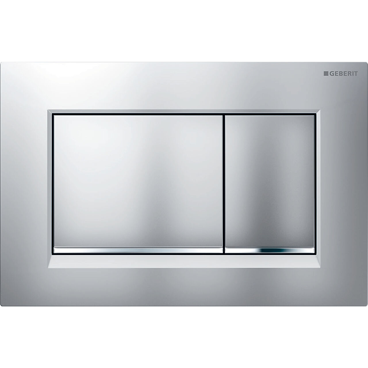 Geberit Sigma 30 trykkplate matt krom - VVSButikk AS